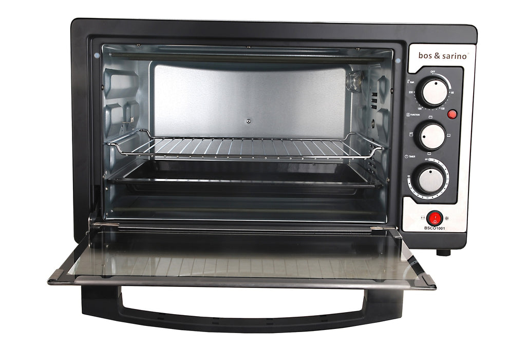 45L Convection Rotisserie Grill BBQ Benchtop Toaster Oven 1800W – Bos ...